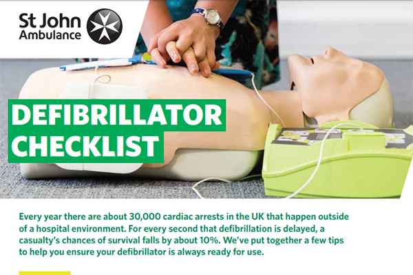 Defibrillator Guide for First Time Buyers | St John Ambulance